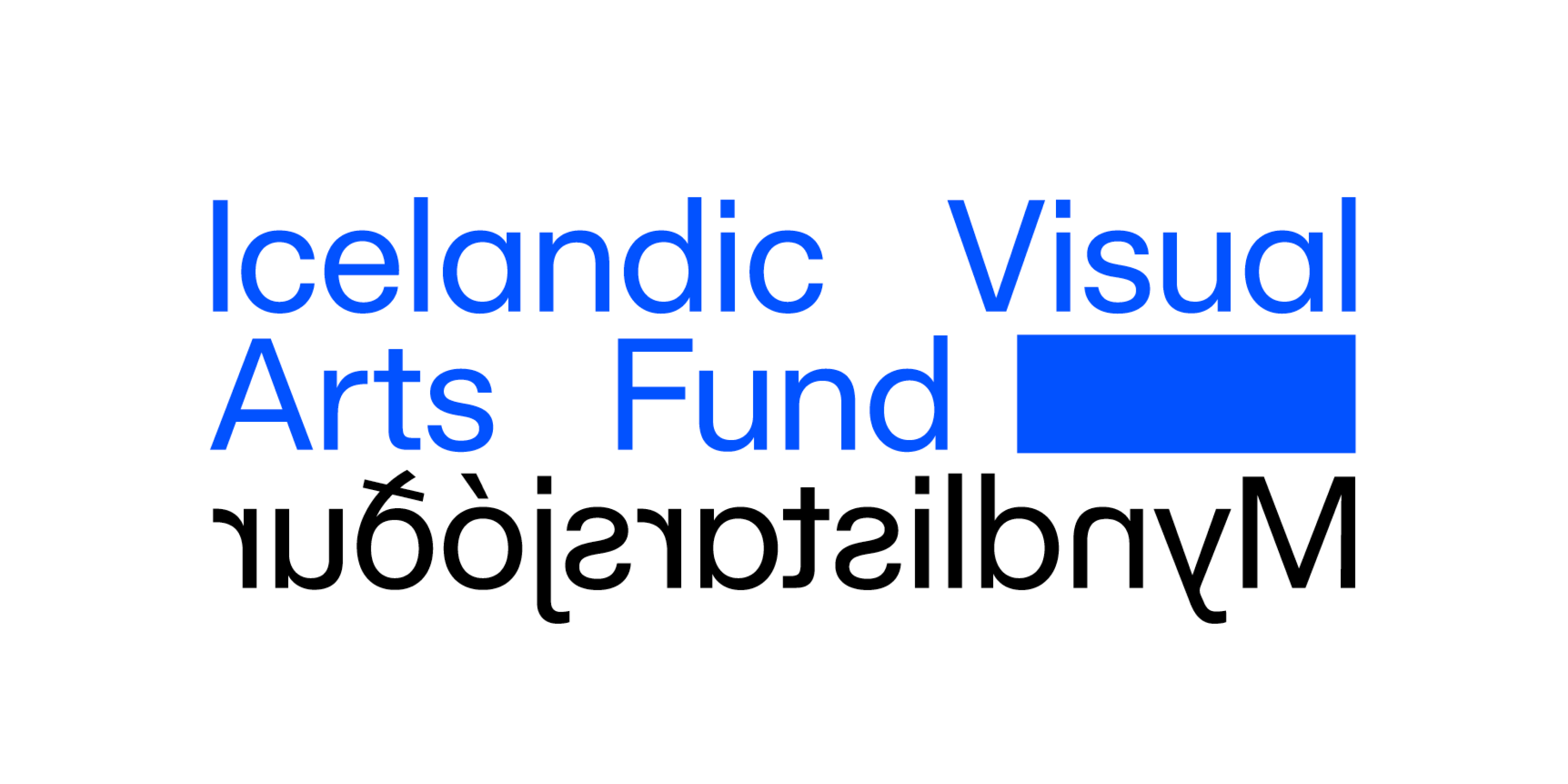 Icelandic Visual Arts Fund logo