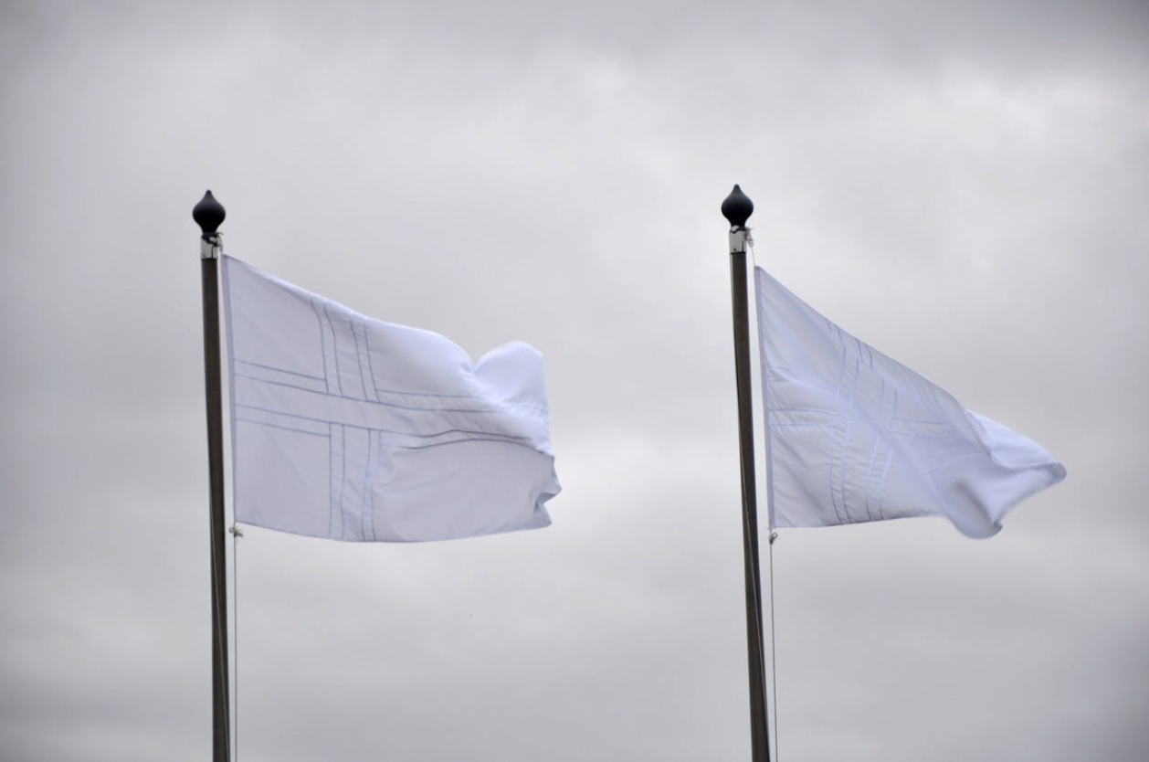 Icelandic Art Guide - Opaque Shadow, Flags in Icelandic Art